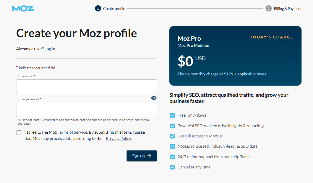 Moz Free Trial (2026): 7 Days Unlimited Access